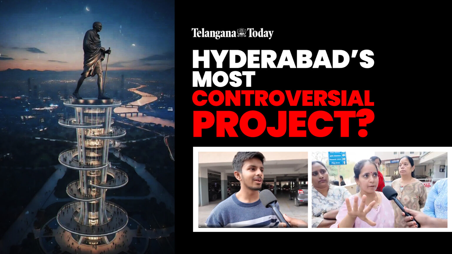 Watch: Musi Riverfront project: 500 families may lose homes over Rs ...