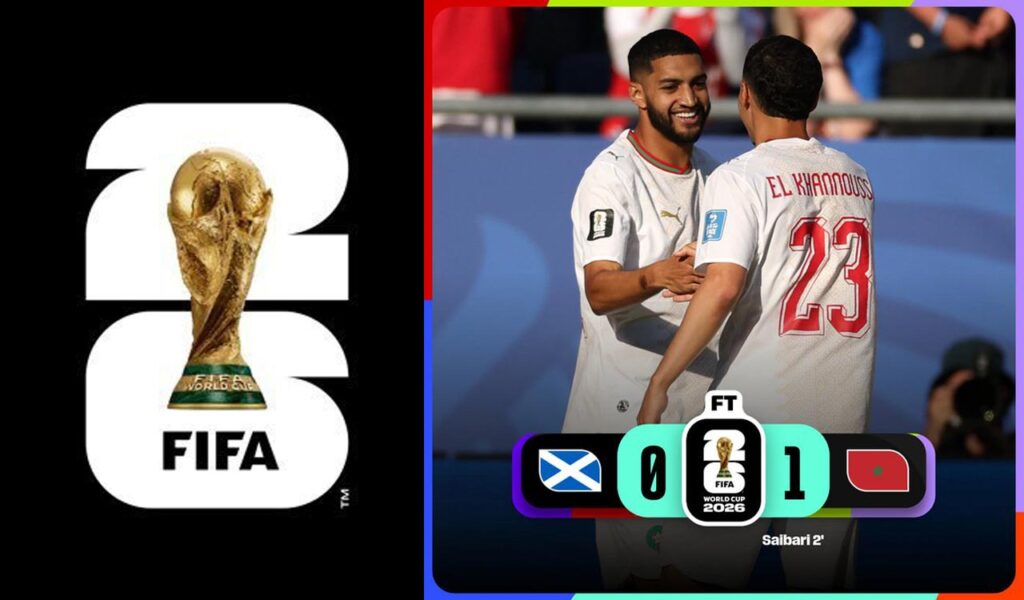 FIFA WC 2026: Morocco overpower Scotland to seize control of Group C